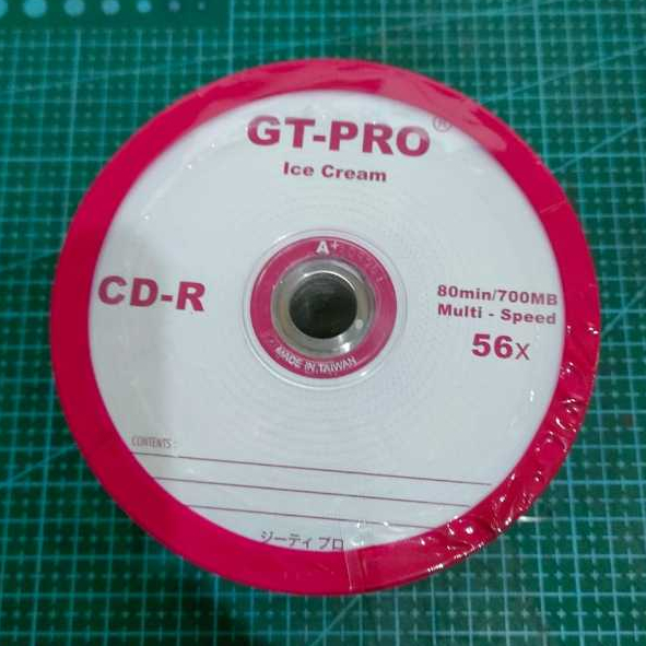 Jual CD-R GT-PRO ICE CREAM 700MB 56X ISI 50PCS | Shopee Indonesia