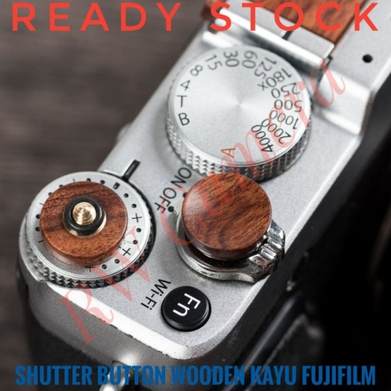 Jual Shutter Button Wooden Kayu Fujifilm Fuji XT20 XT2 XT3 XT4 XM5 ...