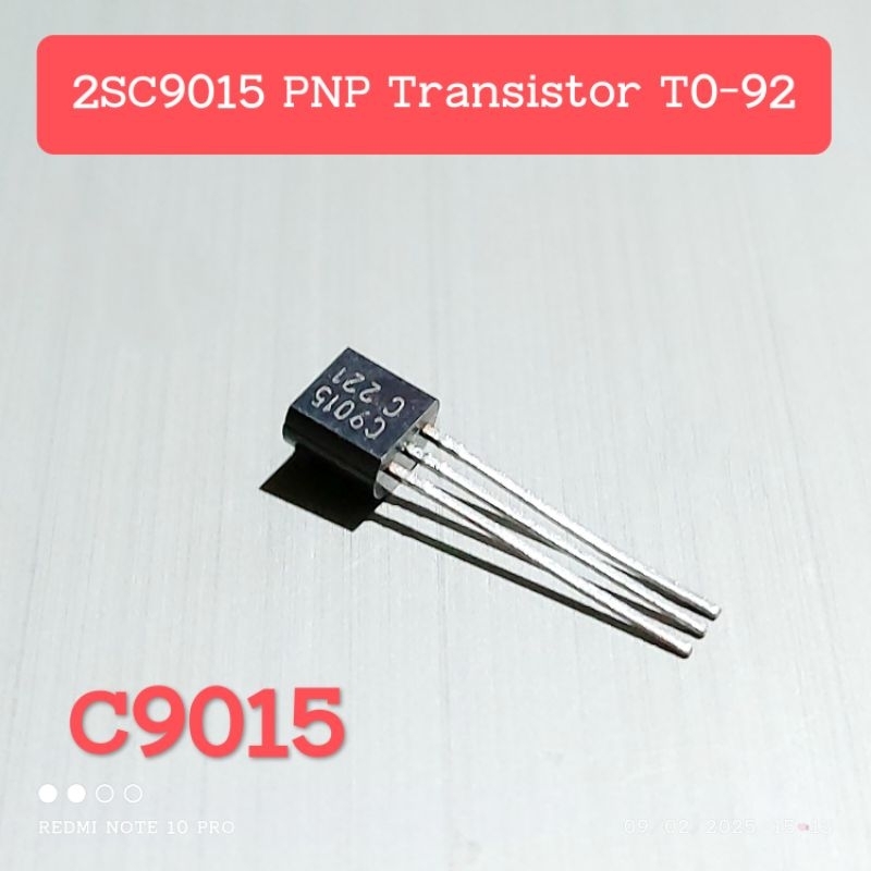 Jual (5 BUAH) TRANSISTOR FCS9015 C9015 S9015 TO-92 0.5A 40V 0.625W PNP ...