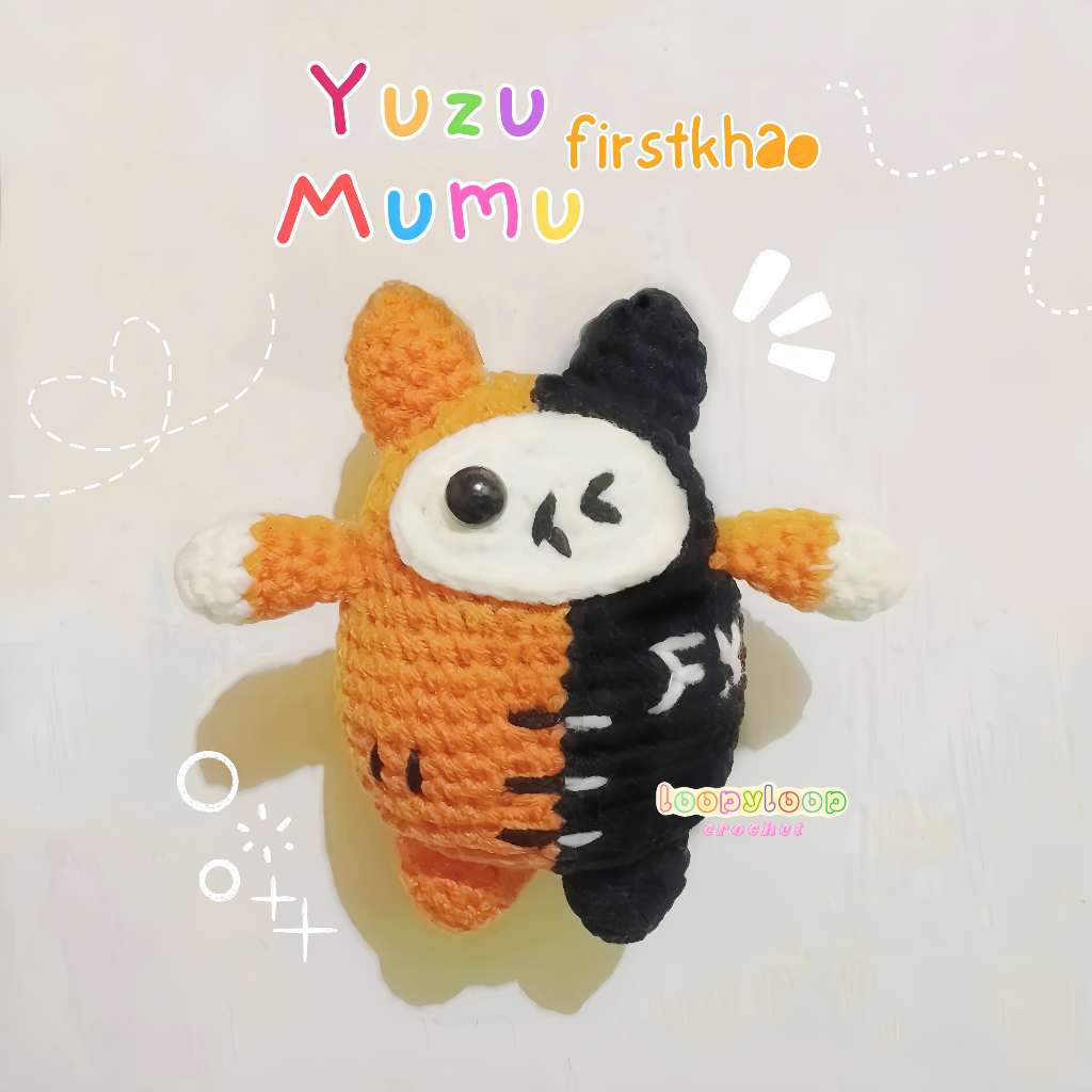 Jual [Loopyloop] YUZU MUMU Crochet FirstKhao GMM TV Keychain ...
