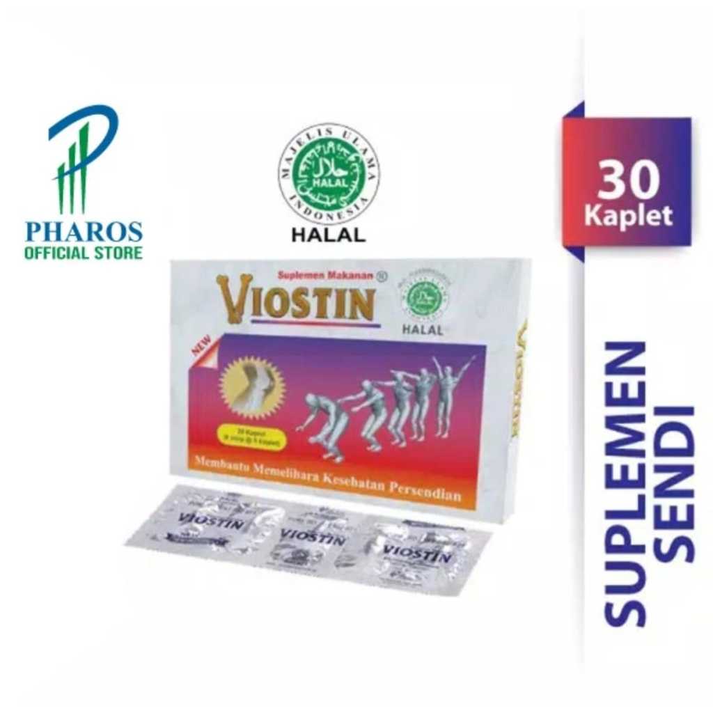 Jual Viostin Box 30 Kaplet Memelihara Kesehatan Persendian | Shopee ...