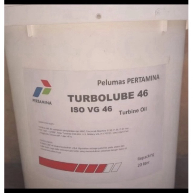 Jual OLI TURBOLUBE 46 iso vg 46 isi 20 liter | Shopee Indonesia