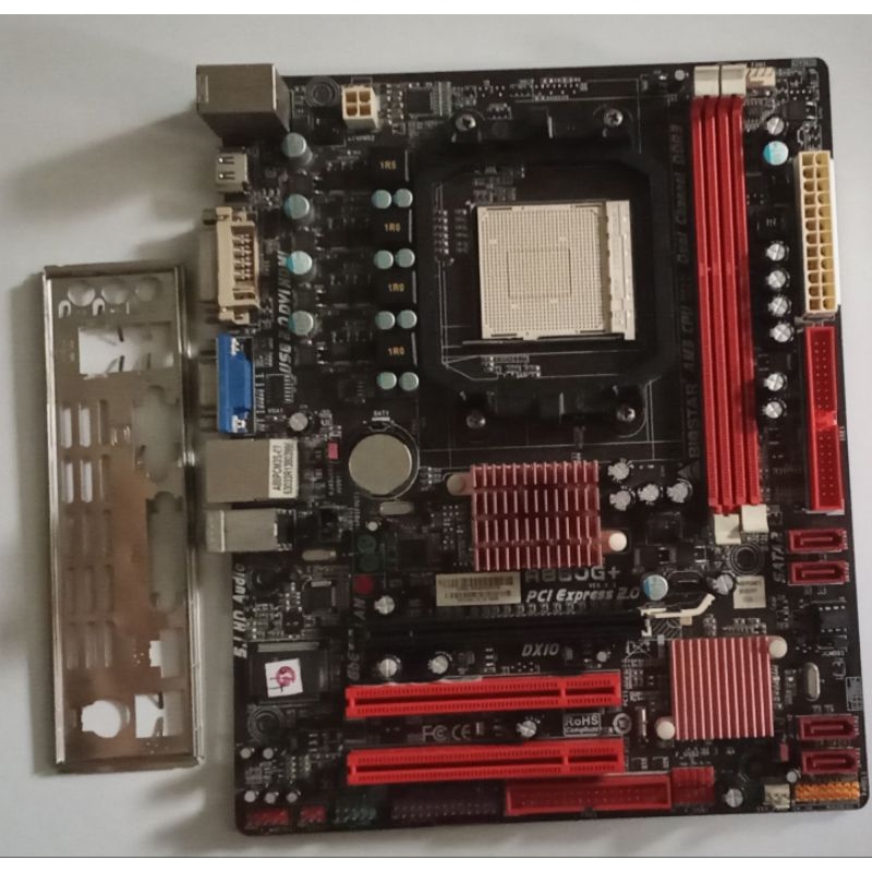 Jual MOTHERBOARD BIOSTAR A880G+ HDMI SOCKET AMD AM3 | Shopee Indonesia