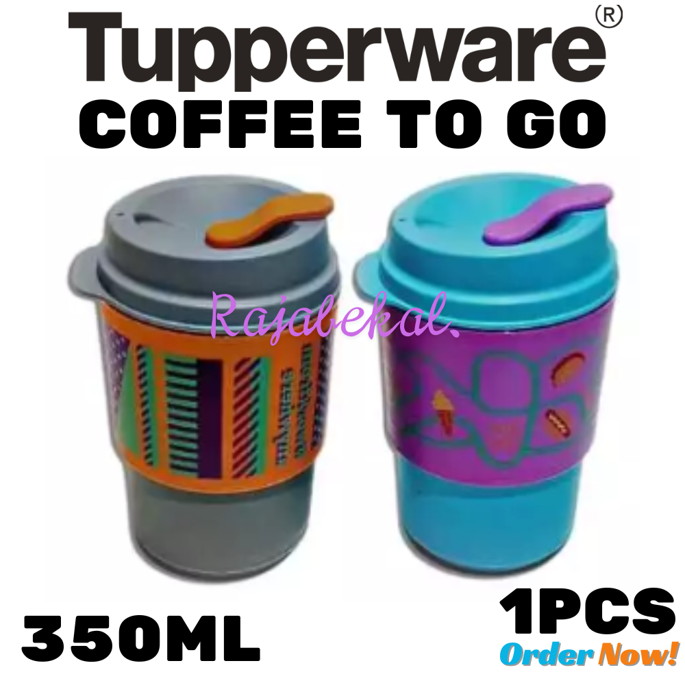 Jual PROMO Tupperware Fancy Coffee2go 350ml fancy coffee to go 350ml ...
