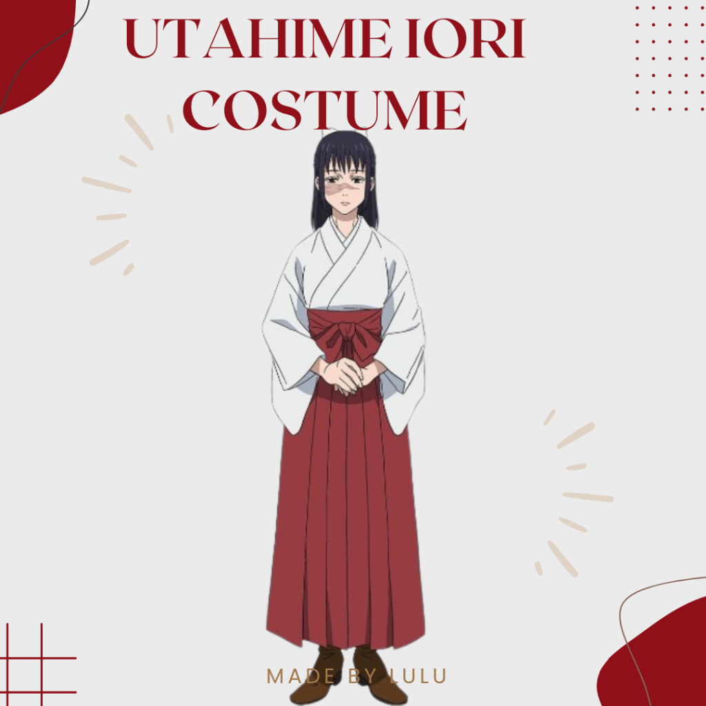 Jual Utahime Iori Costume Cosplay Jujutsu Kaisen Hakama One set lengkap ...