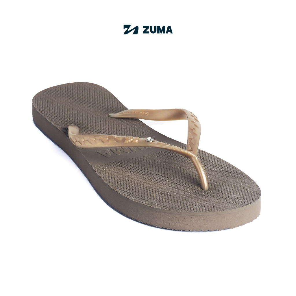 Jual Zuma Women Classic Metalic 4 Gingersnap, Sandal Jepit Wanita Karet ...