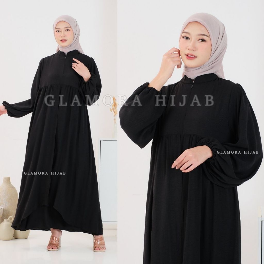 Jual GAMIS CRINKLE AIRFLOW LEBARAN TERBARU 2025 DRESS CRINKEL MODEL ...