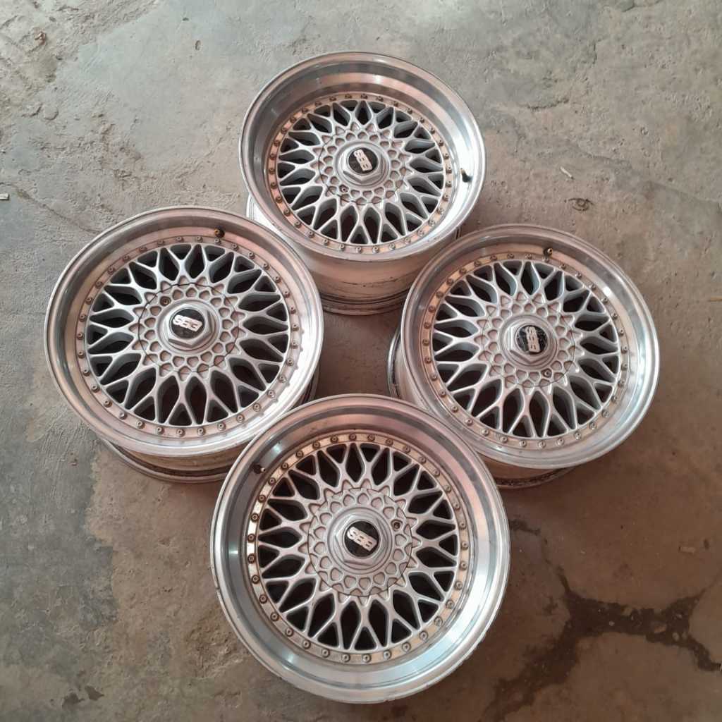 Jual VELG MOBIL BEKAS SEKEN BBS RING 17 LEBAR 7,5/8,5 PCD 8X100/114 ET 30/35 VELG UNTUK MOBIL ...
