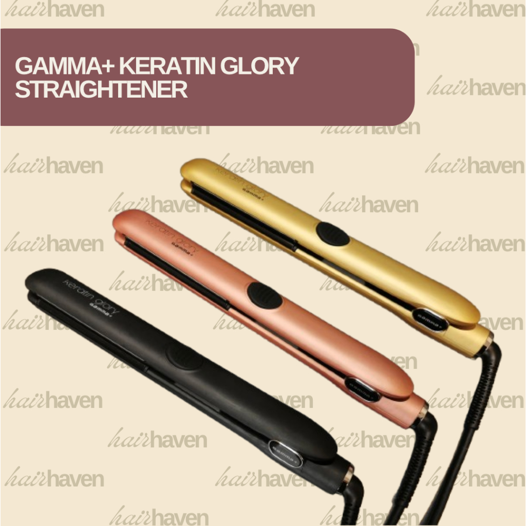 Jual GAMMA+ PIU Keratin Glory Straightener | Shopee Indonesia