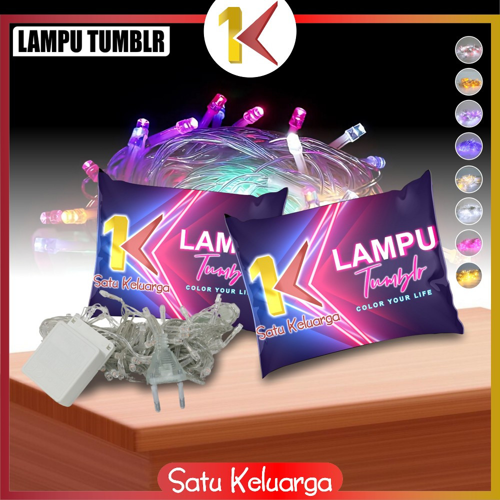 Jual SK-C17 C199 Lampu Tumblr Light Led 10 Mtr OPP 100 LED 50 LED Lampu ...