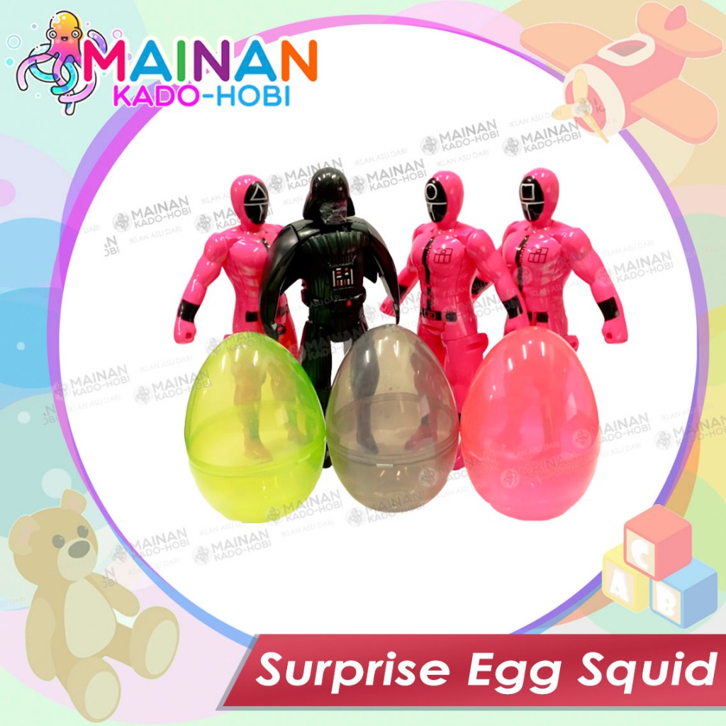 Jual MAINAN ANAK HOBI KOLEKSI RAKIT SURPRISE EGG TELUR KEJUTAN KARAKTER ...