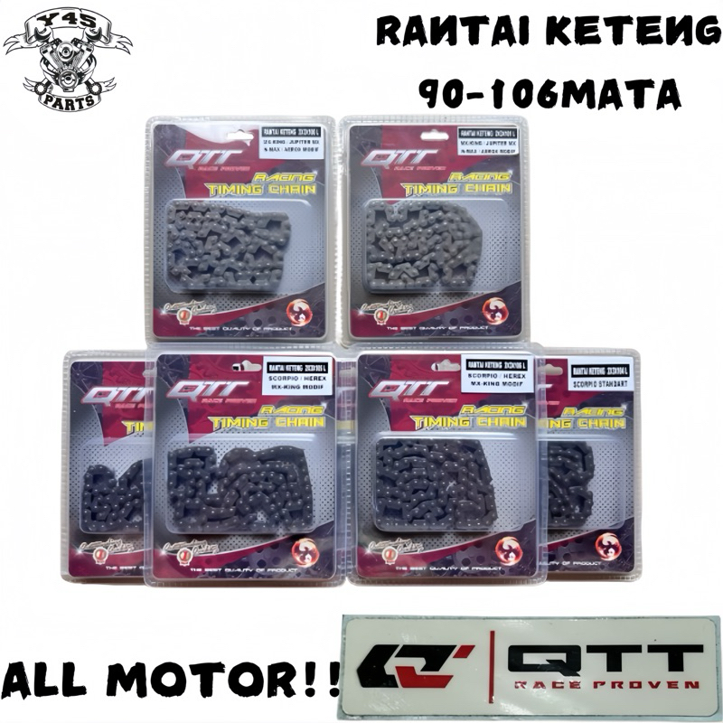 Jual RANTAI KETENG KAMPRAT QTT RACING 90 91 92 93 94 95 96 97 98 99 100 ...