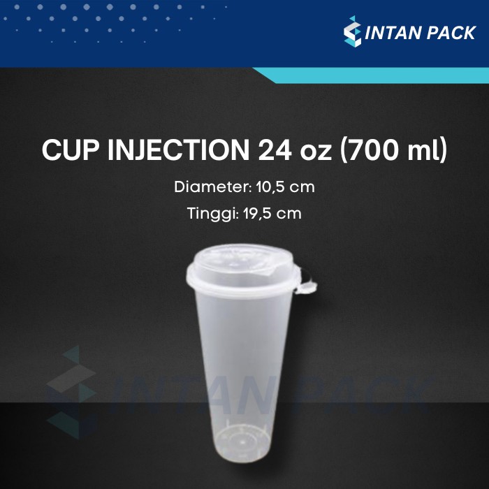 Jual Gelas Cup Injection 24 oz Victory (isi 25 pcs) | Shopee Indonesia