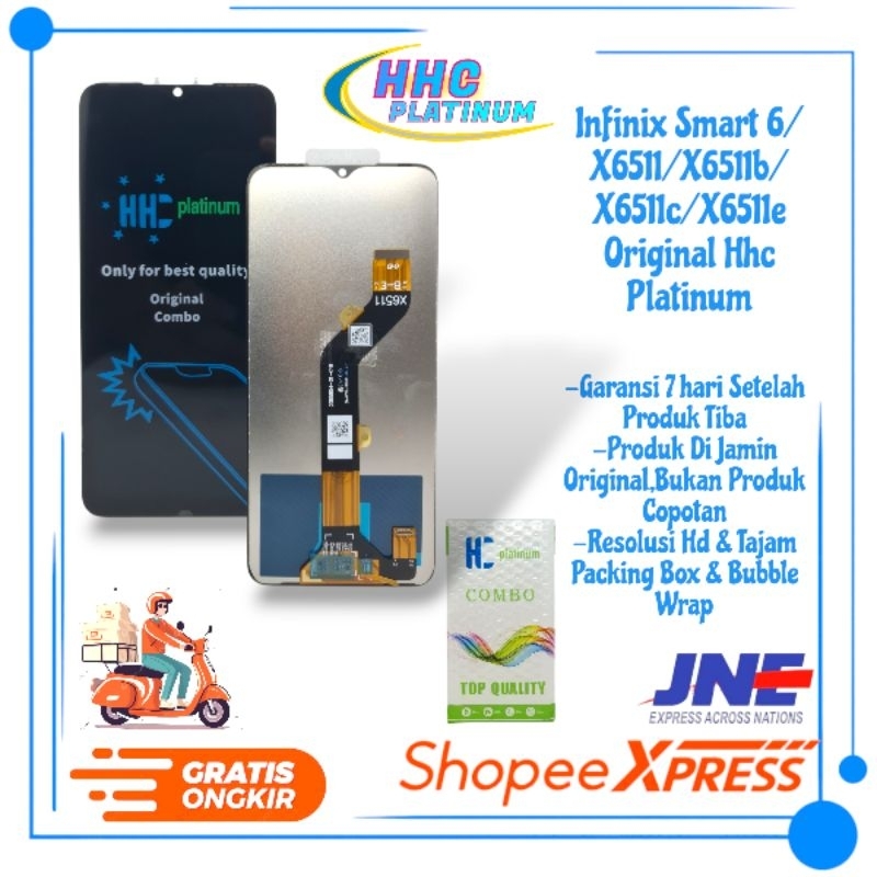 Jual LCD TOUCHSCREEN INFINIX SMART 6/X6511/X6511B/X6511C/X6511E ...