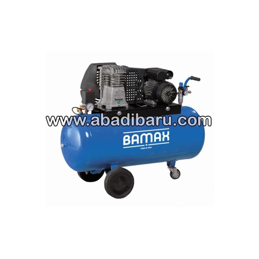 Jual BAMAX Piston Air Compressor 2 HP - 220V, Tank 100 Liter | Shopee ...