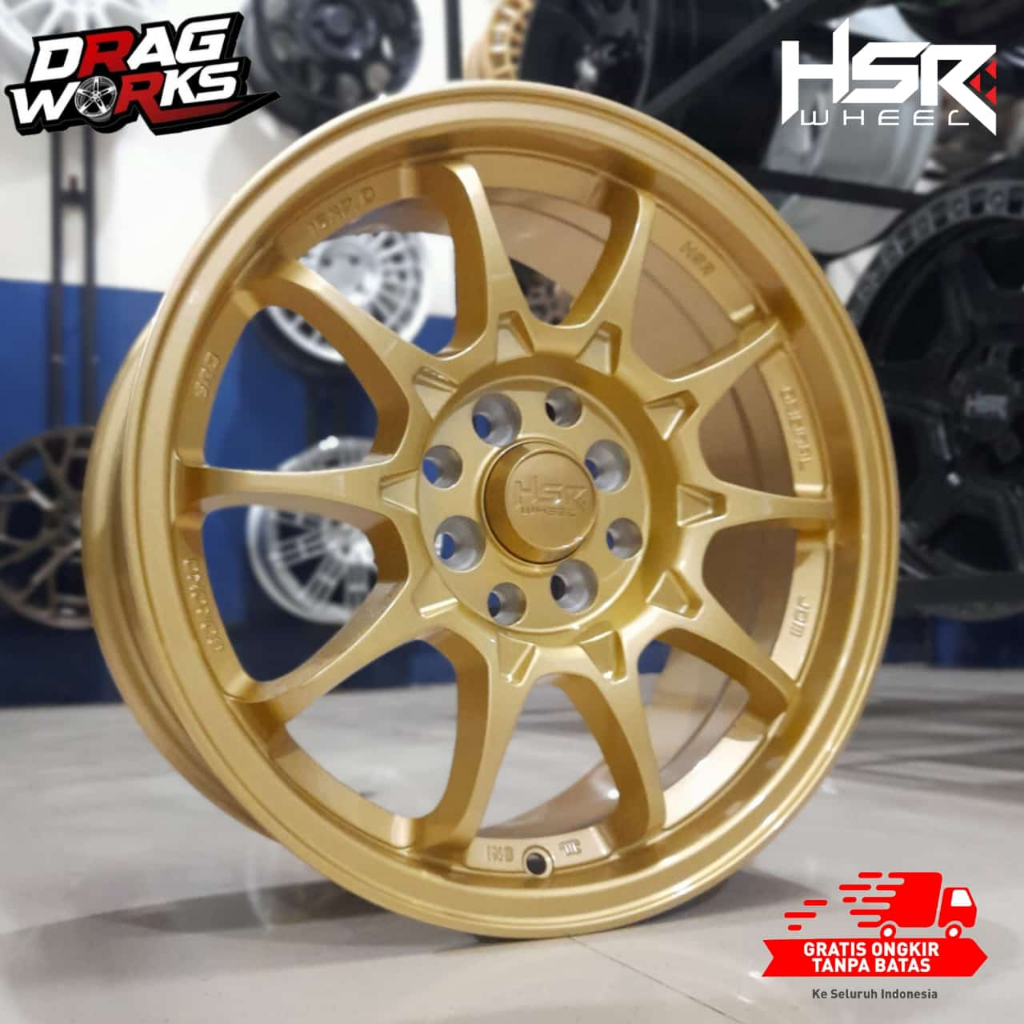 Jual VELG MOBIL RACING HSR BOROKO SRD R16 BAUT 4100 4X114,3 UNTUK AVANZA BRIO YARIS JAZZCITY ...