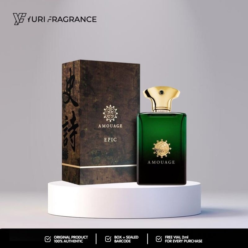 Jual Amouage Epic EDP 100ml Original Box Segel Lengkap | Shopee Indonesia