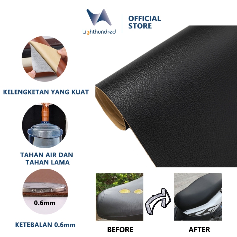 Jual Lighthundred 200cm*70cm Sticker Kulit Sofa Leather Repair Sticker ...