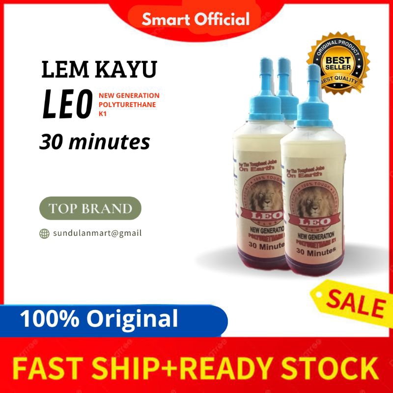 Jual lem kayu LEO Glue 500g original | Shopee Indonesia