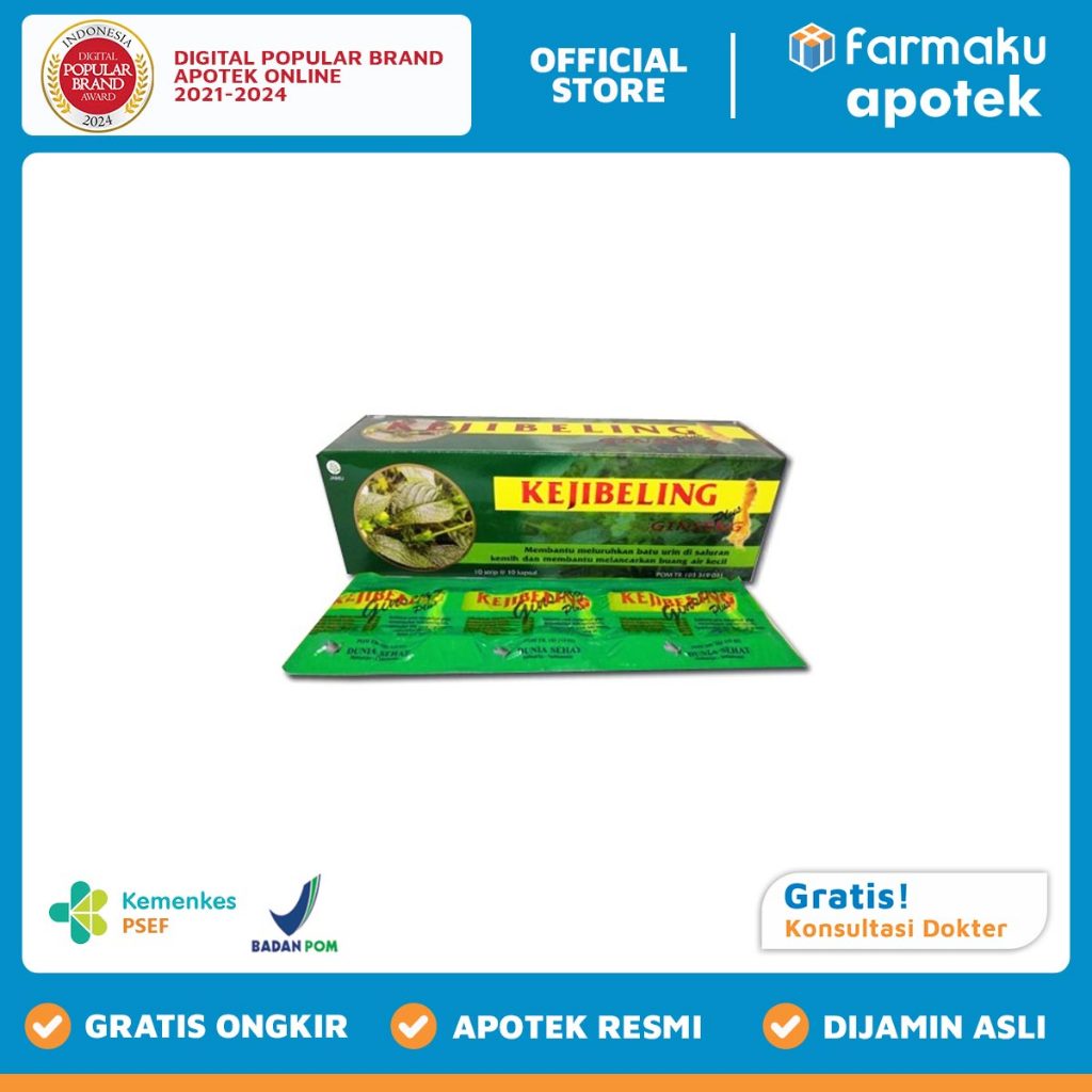 Jual Kejibeling Plus Strip 10 Capsule - TJD | Shopee Indonesia