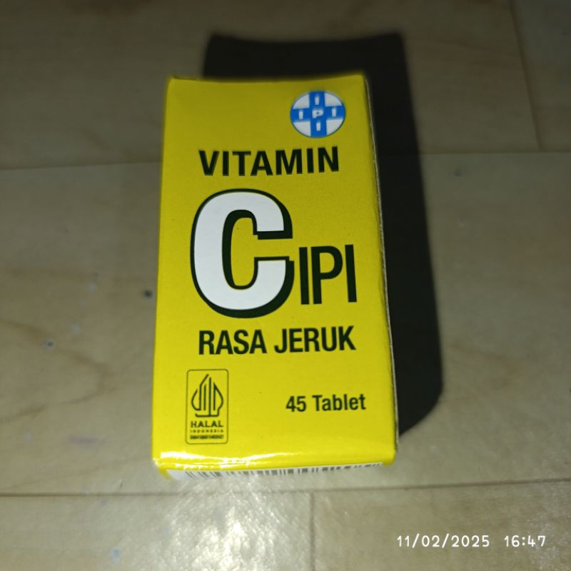 Jual Vitamin Cipi Rasa Jeruk 45tablet | Shopee Indonesia