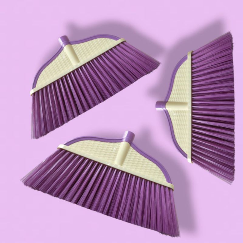 Jual SAPU NILON LANTAI 1 SET GAGANG BESI / SAPU NILON WARNA / SAPU ...