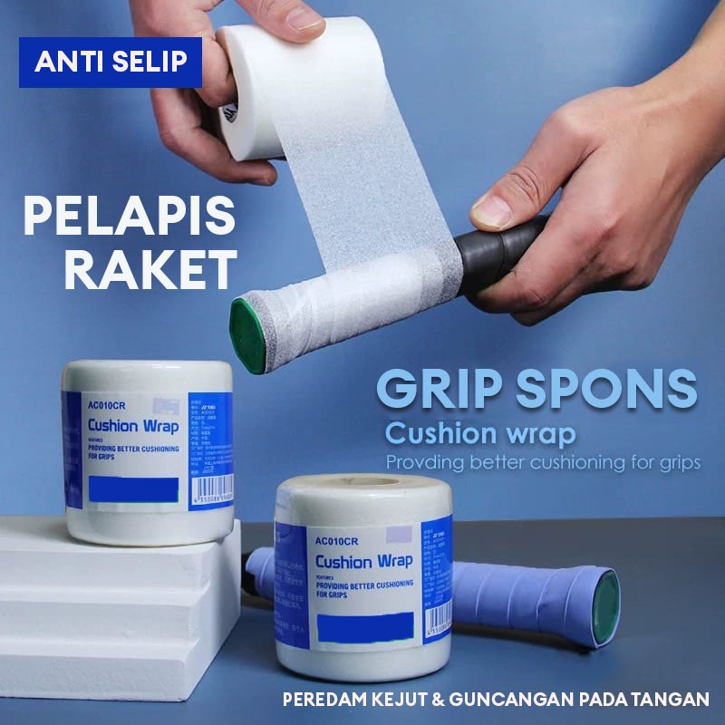 Jual Grip Spons Raket Badminton Pelapis Raket Grip Raket Bulutangkis ...