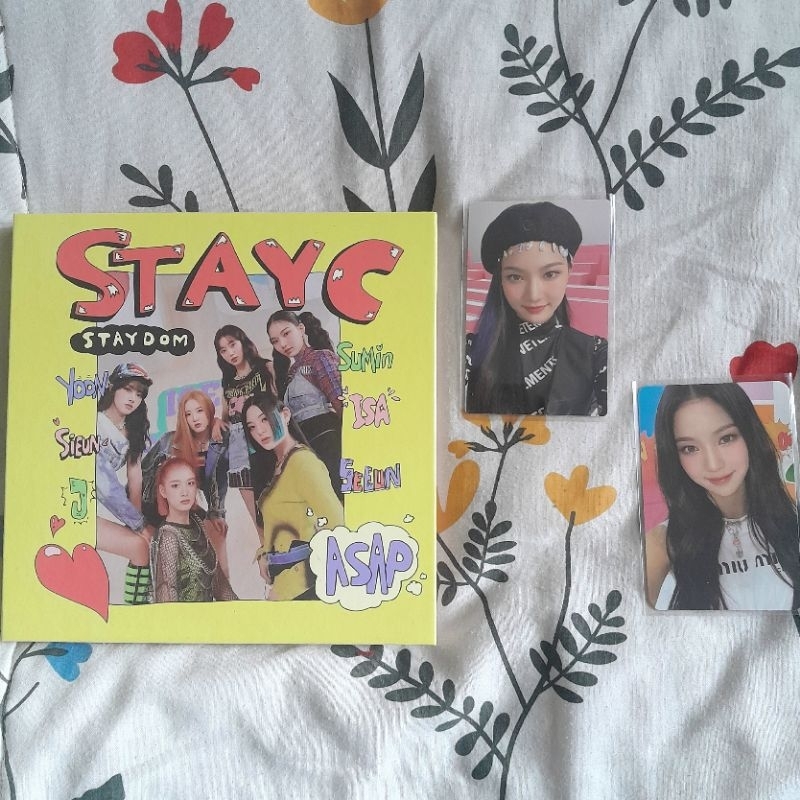 Jual STAYC ALBUM ASAP STAYDOM + PC ISA SET (TAKE ALL) | Shopee Indonesia