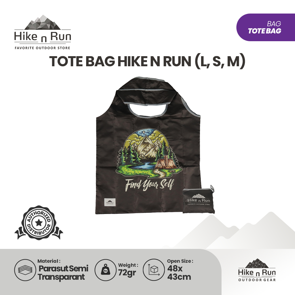 Jual Tote Bag Hike N Run HNR-003 One Shoulder Waterproof Bag | Shopee ...
