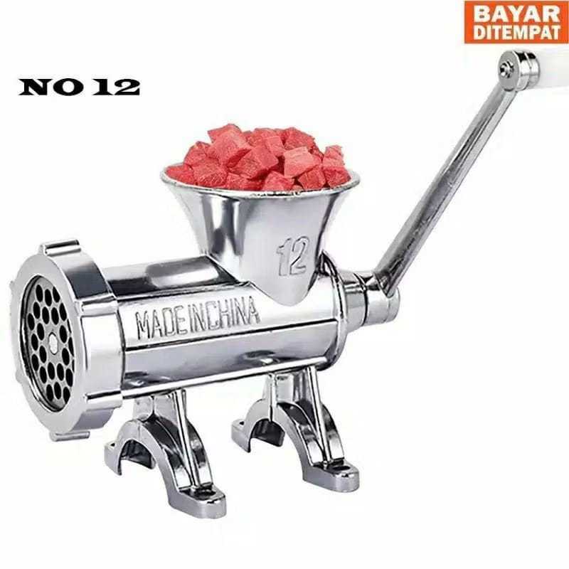 Jual Gilingan Daging Stainless kimitsu no12/Meat greander Manual Besi ...