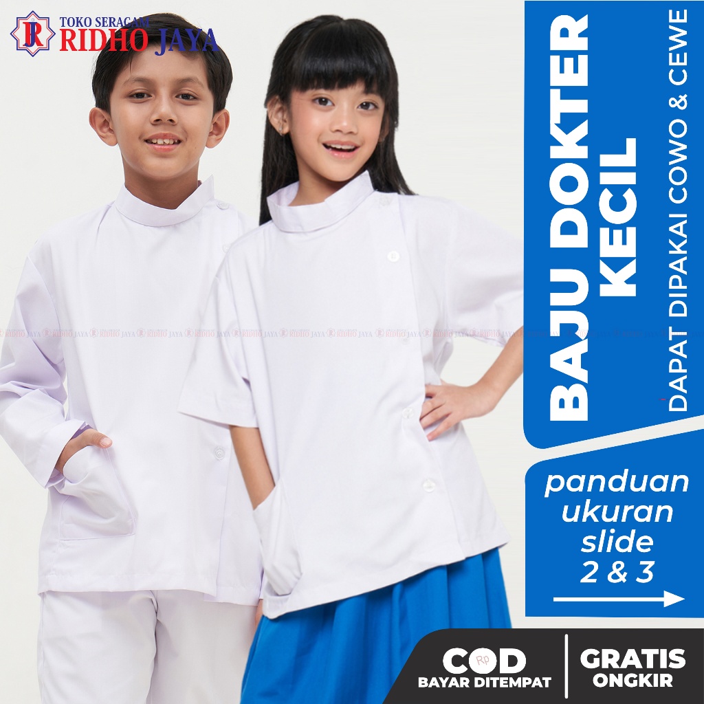 Jual RIDHO JAYA - Baju Dokcil Baju Dokter Kecil / Dokcil Baju Profesi ...