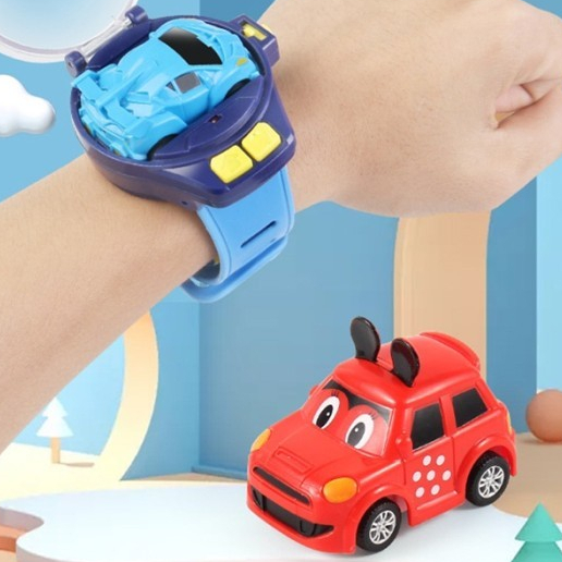 Jual Jam Tangan Remote Control Mainan Anak Mobil Mini Mobil RC - Biru ...