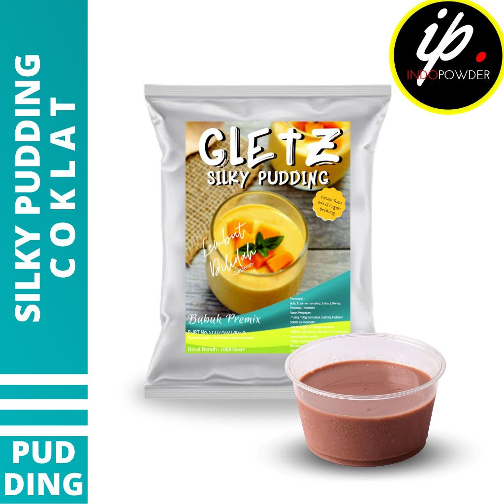 Jual SILKY PUDDING COKLAT - BUBUK Silky Puding - Puding Sutra -Soft ...