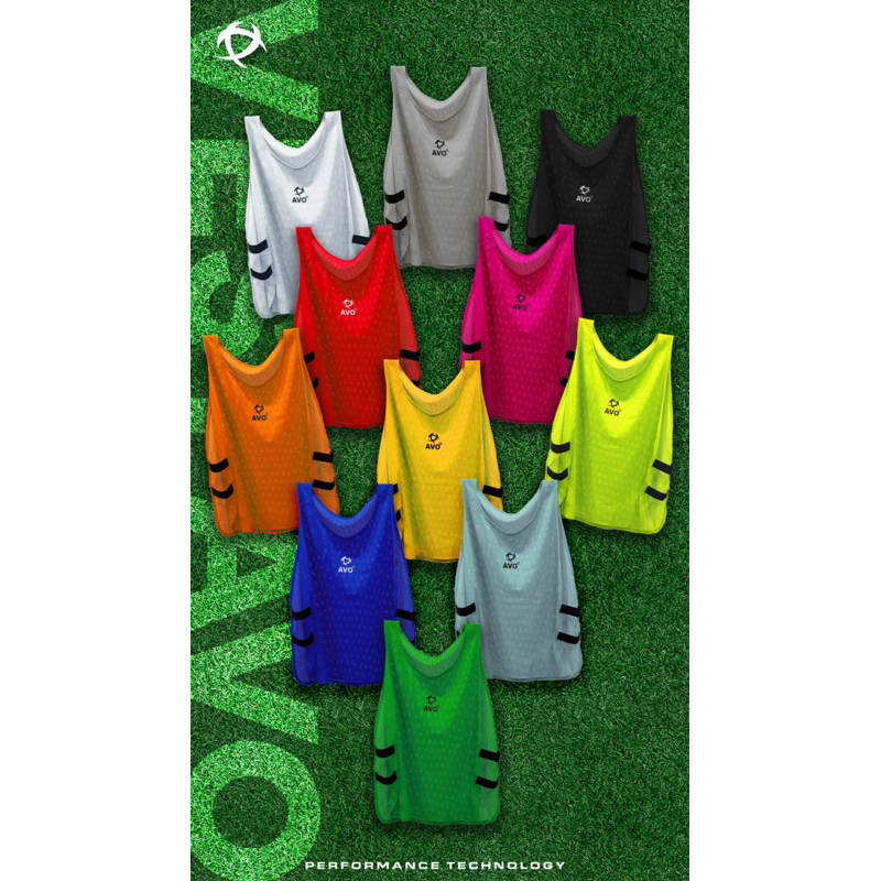 Jual Rompi Sepak Bola/Futsal 02 Jala AVO ORI Dewasa (1 SET = 12 PCS ...