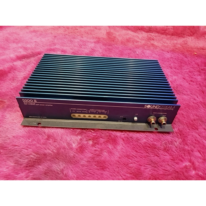 Jual Power Soundstream D200 II 2 Channel Power Amplifier 200W | Shopee ...
