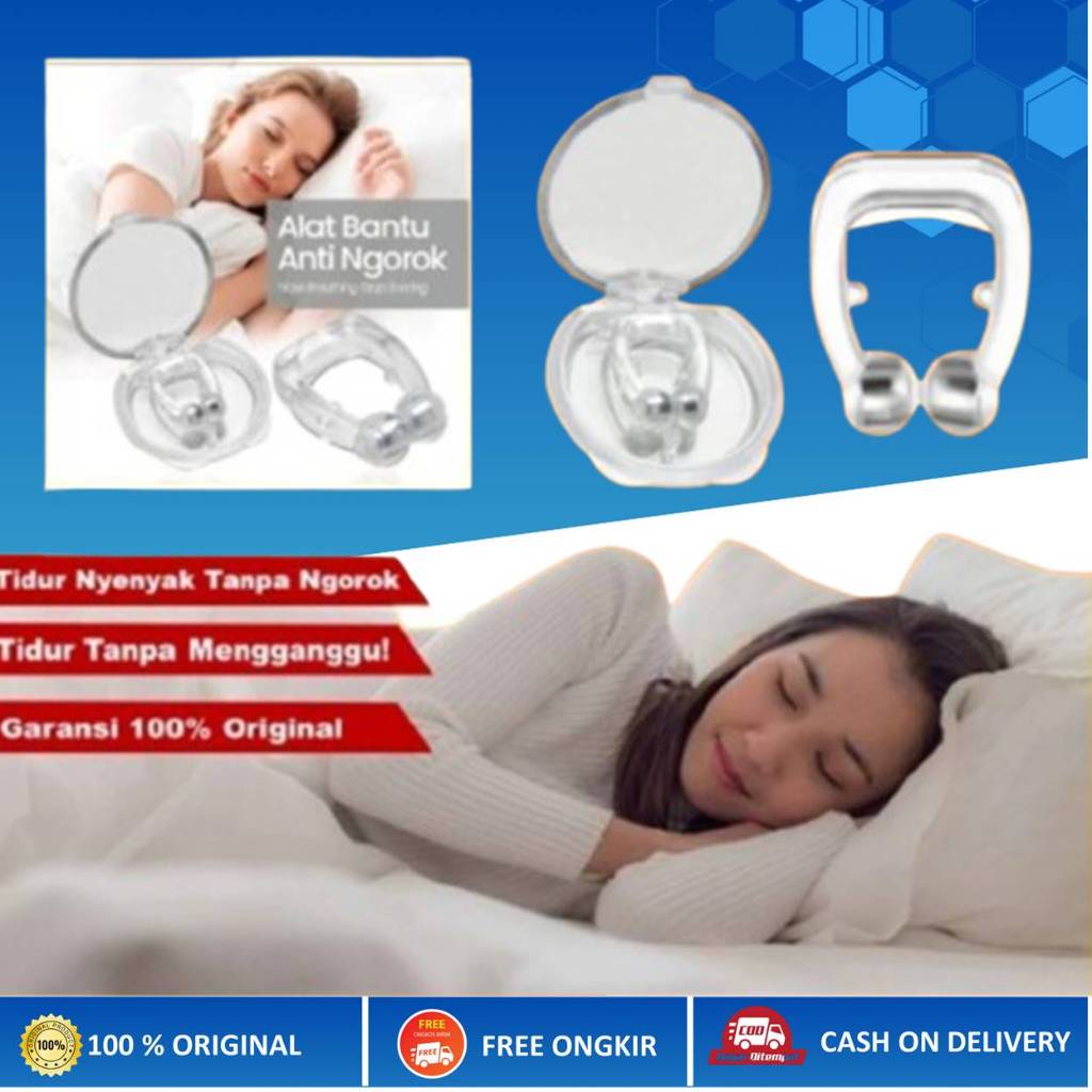 Jual Alat Anti Ngorok Magnetic Dan Dengkur Pernafasan Hidung Saat Tidur ...