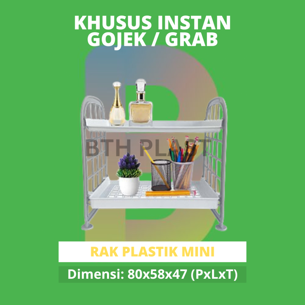 Jual RAK JARING - Rak Plastik Mini / Rak Bumbu Dapur Estetik / Rak ...