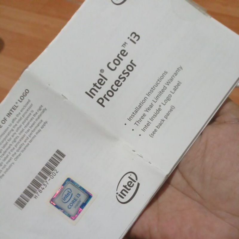 Jual Stiker original logo Intel core i3 generasi 6 | Shopee Indonesia