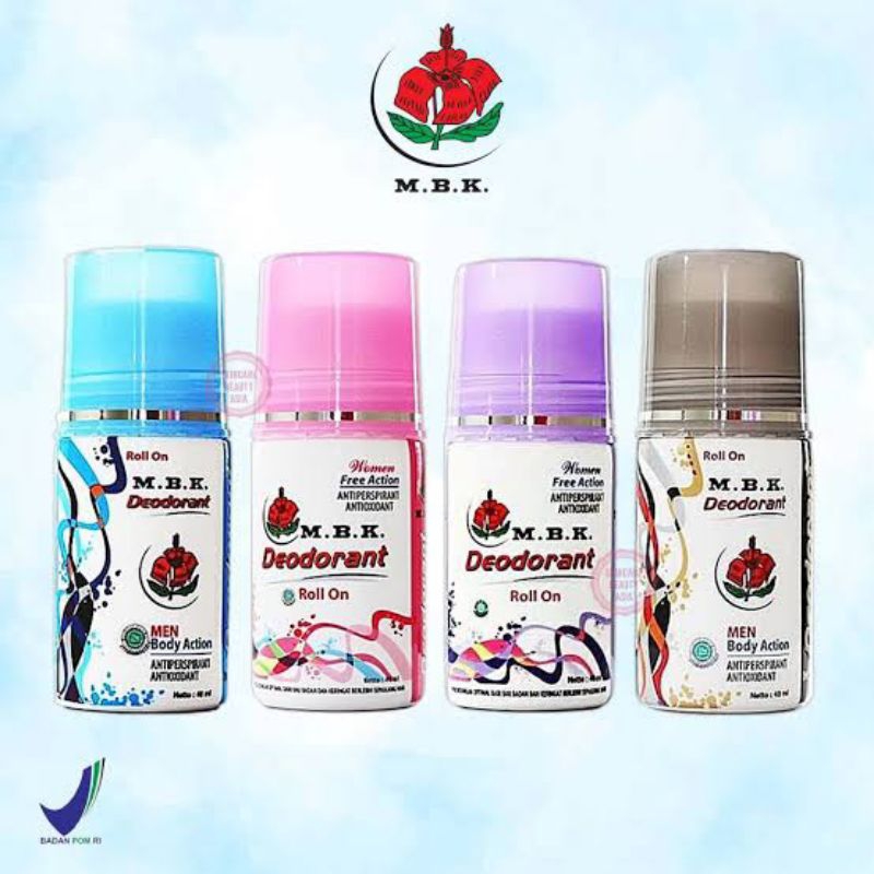 Jual M.B.K Deodorant Roll on 40ml | Shopee Indonesia