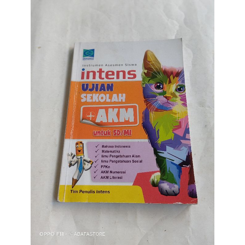 Jual BUKU INTENS UJIAN SEKOLAH + AKM UNTUK SD MI TIM PENULIS INTENS ...