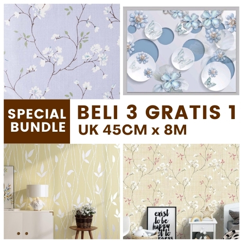 Jual SPECIAL BUNDLE Wpaper Wallpaper Dinding Kamar Aesthetic Walpaper ...