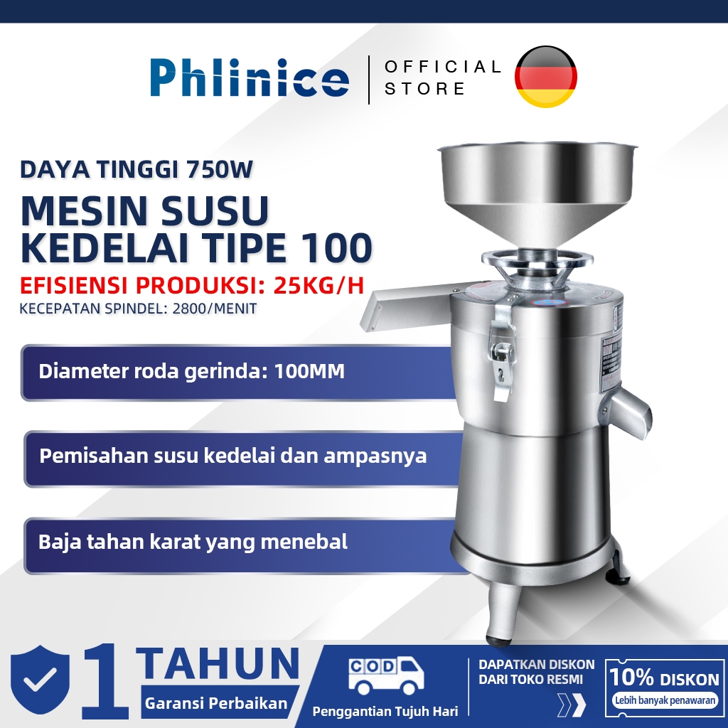Jual Phlinice Mesin susu kedelai, toko sarapan komersial, penggiling ...