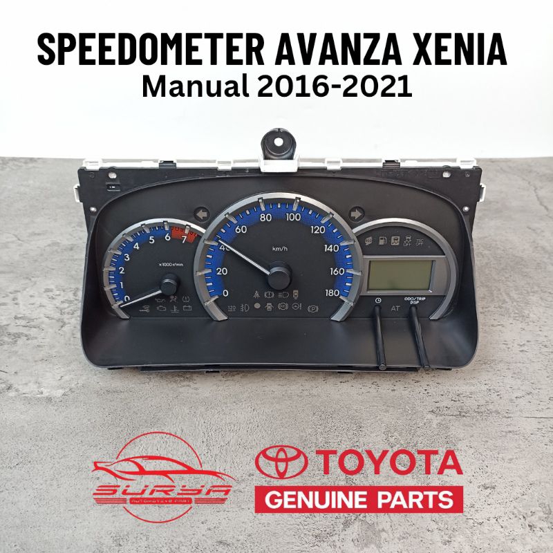Jual Speedometer Avanza Xenia Manual 2016-2021 (Tanpa Mika) | Shopee ...