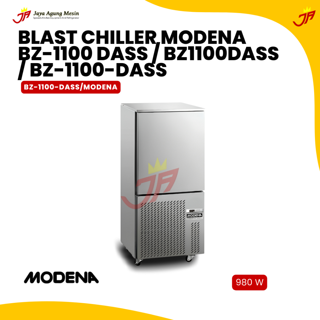 Jual Blast Chiller Modena BZ-1100 DASS / BZ1100DASS / BZ-1100-DASS ...