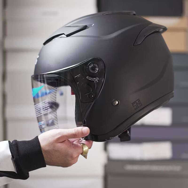 Jual MDS voltus helm halface MDS original SNI | Shopee Indonesia