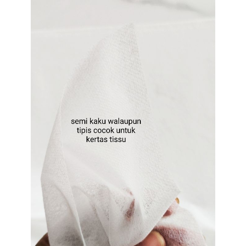 Jual (100x160cm) Kain spunbond 25 gsm , 40 GSM , pengganti kertas tissu ...