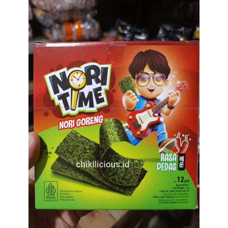 Jual Nori Time | Nori Goreng Box (isi 12 pcs) | Shopee Indonesia