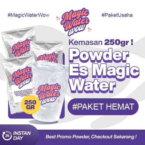 Jual MAGIC WATER POWDER 250GRAM - WOW MAGIC WATER | Shopee Indonesia