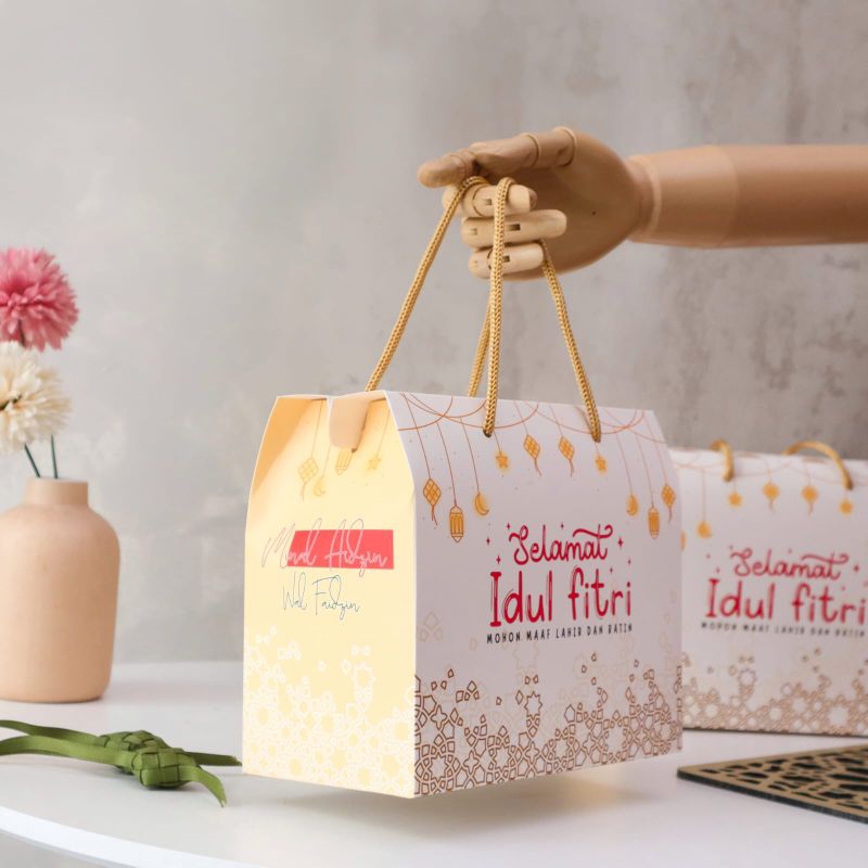 Jual Hampers Box / Paper Bag Lebaran / Pembungkus Yang Cocok Sebagai ...