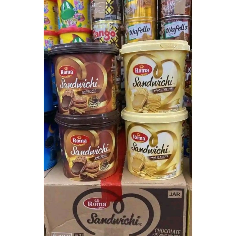 Jual Roma Sandwich Ember Coklat 300Gr | Shopee Indonesia